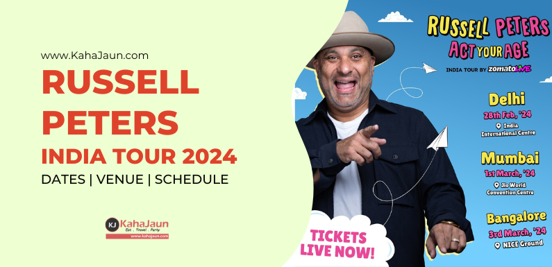 Russell Peters India Tour - 'Act Your Age' | Kahajaun