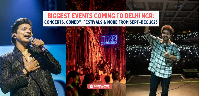 Biggest Events Coming to Delhi NCR: Concerts, Comedy, Festivals & More ...